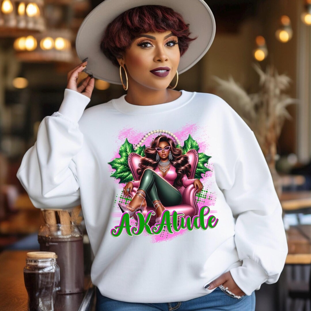 Akatude Shirt, Alpha Kappa Alpha T-shirt, AKA, Black Sorority Tee, D9 ...