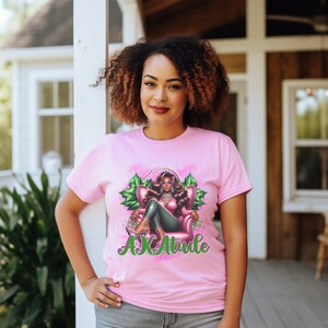 Akatude Shirt, Alpha Kappa Alpha T-shirt, AKA, Black Sorority Tee, D9 ...