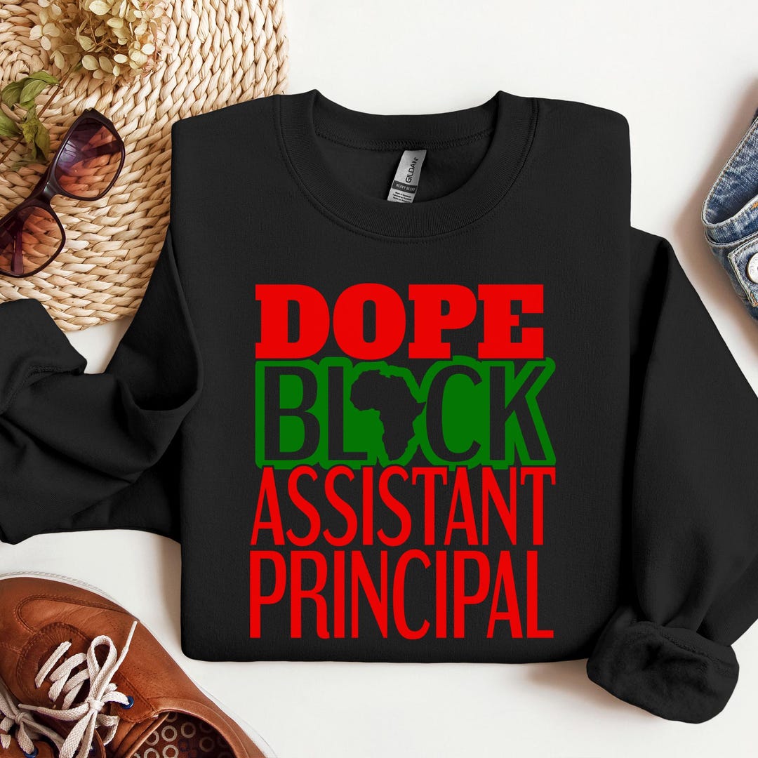 Dope Black Principal T-shirt, Black History Month Shirts and ...