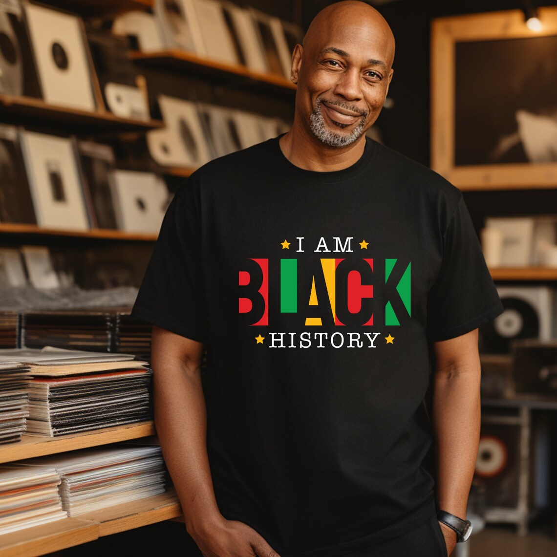 I Am Black History T-shirt, Black History Month Shirts and Sweatshirts ...