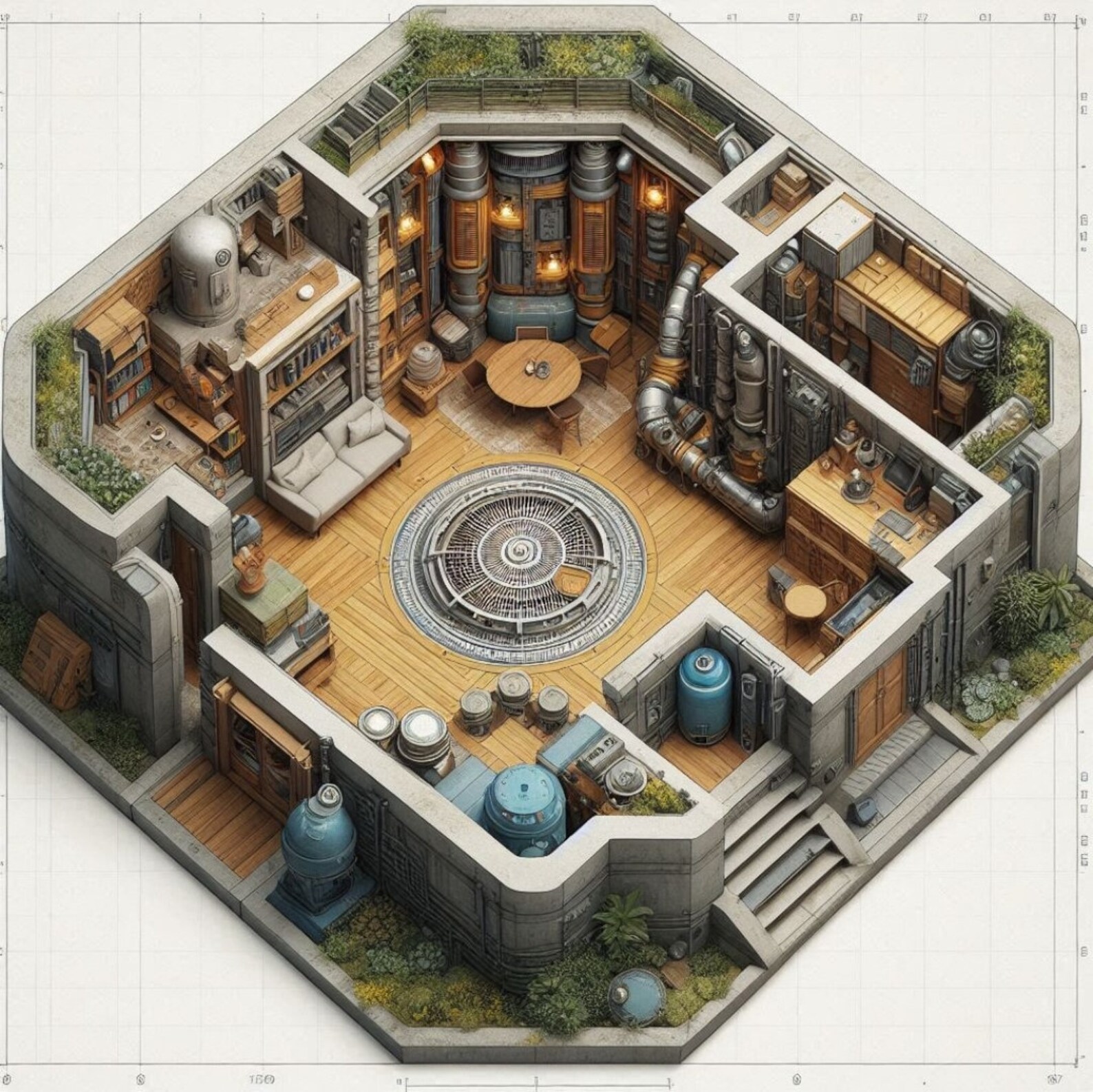 Ultimate Survival Bunker Plans DIY - Etsy