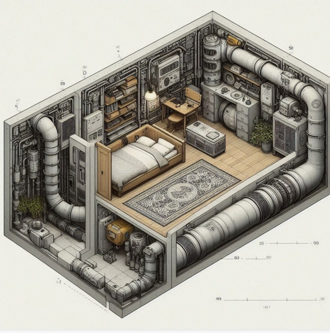 Ultimate Survival Bunker Plans DIY - Etsy