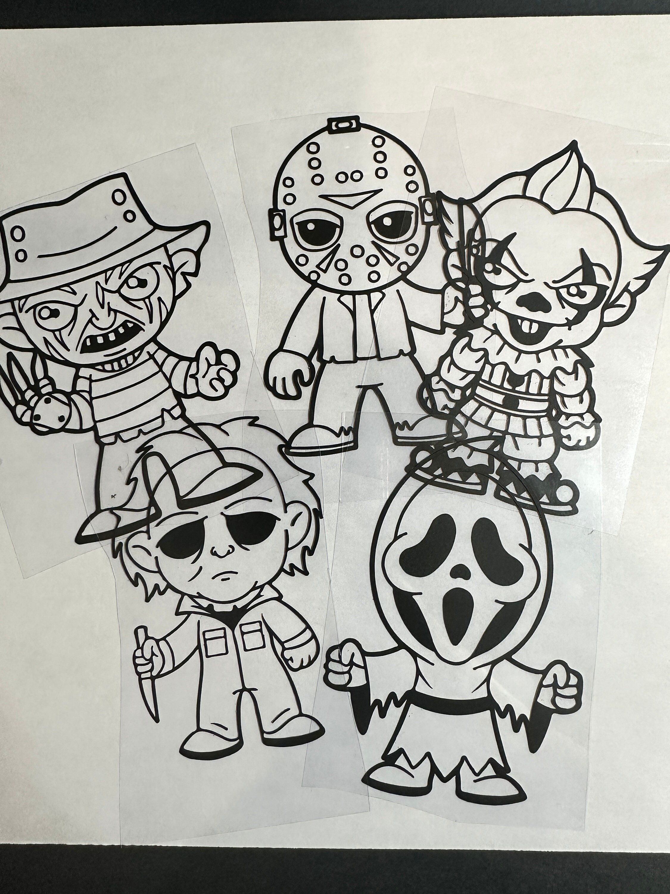 Horror Bundle Decals - Etsy