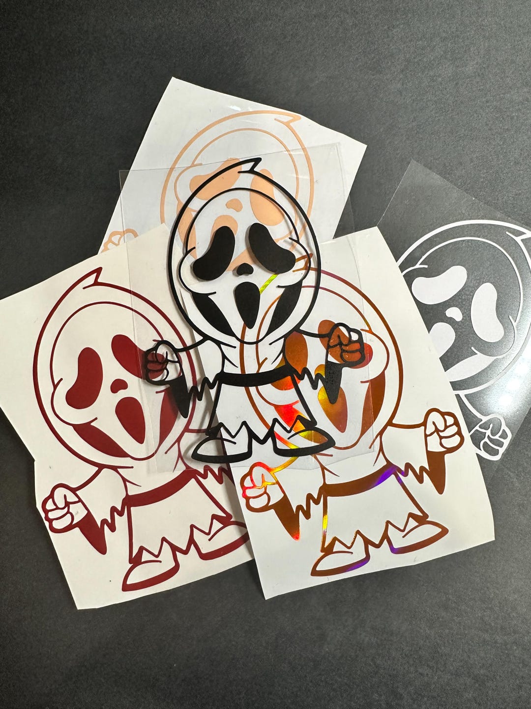 Ghost Face Decals - Etsy