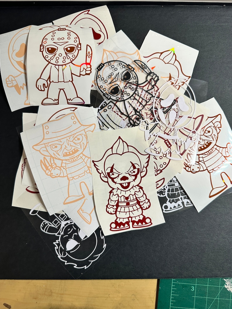 Horror Bundle Decals - Etsy