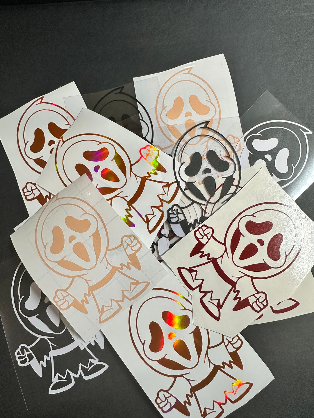 Ghostface Decals - Etsy