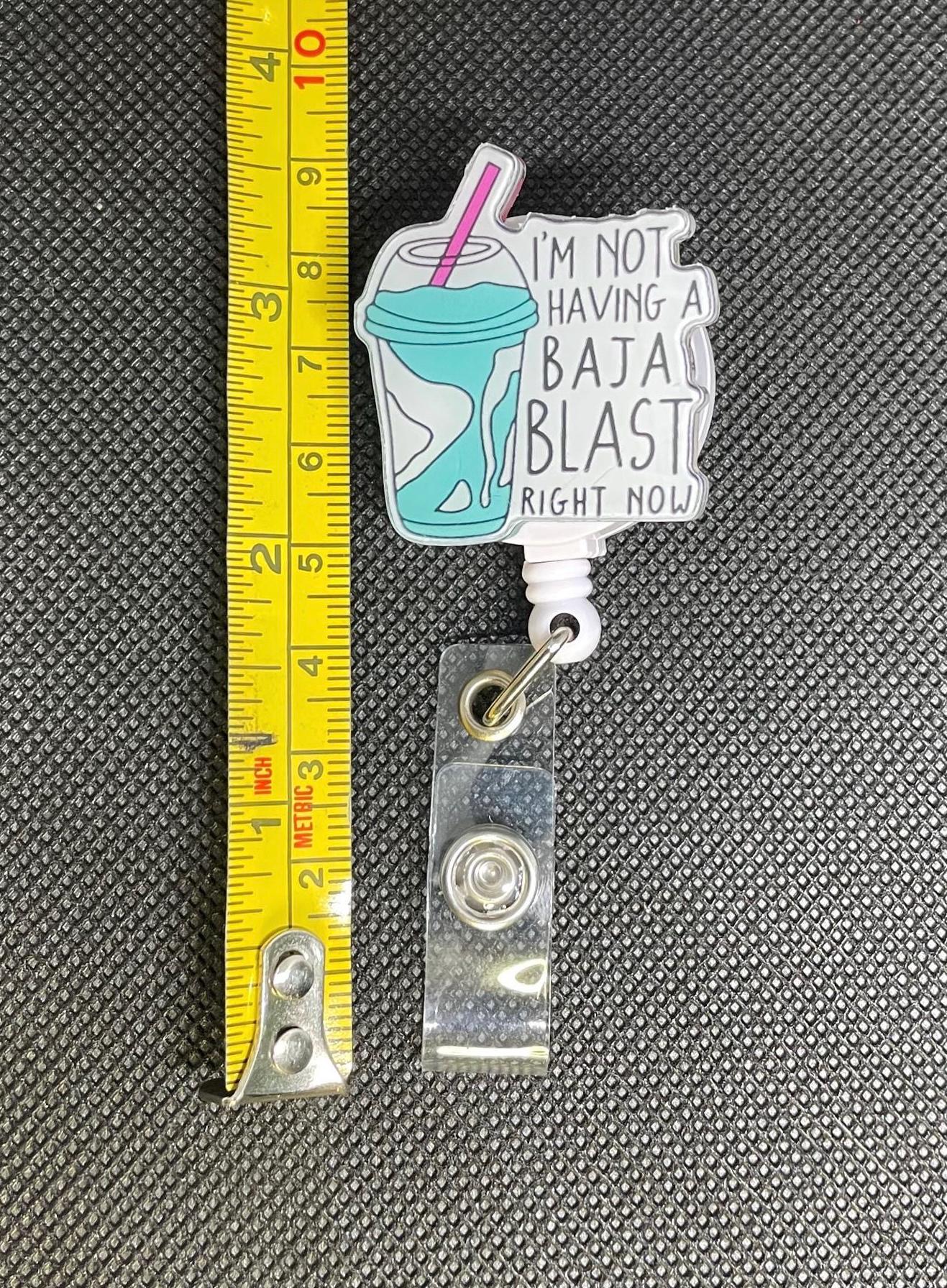 Humorous Retractable Badge Reel: Funny Sarcastic ID Holder. Bundle and ...