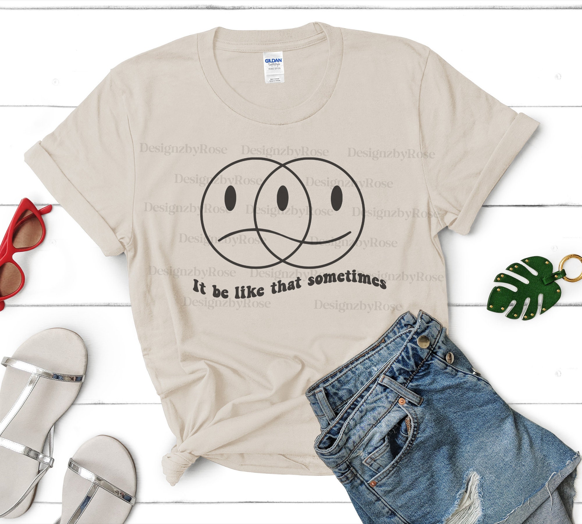 Mixed Emotions Svg, Smiley Svg , It Be Like That Sometimes Svg ...