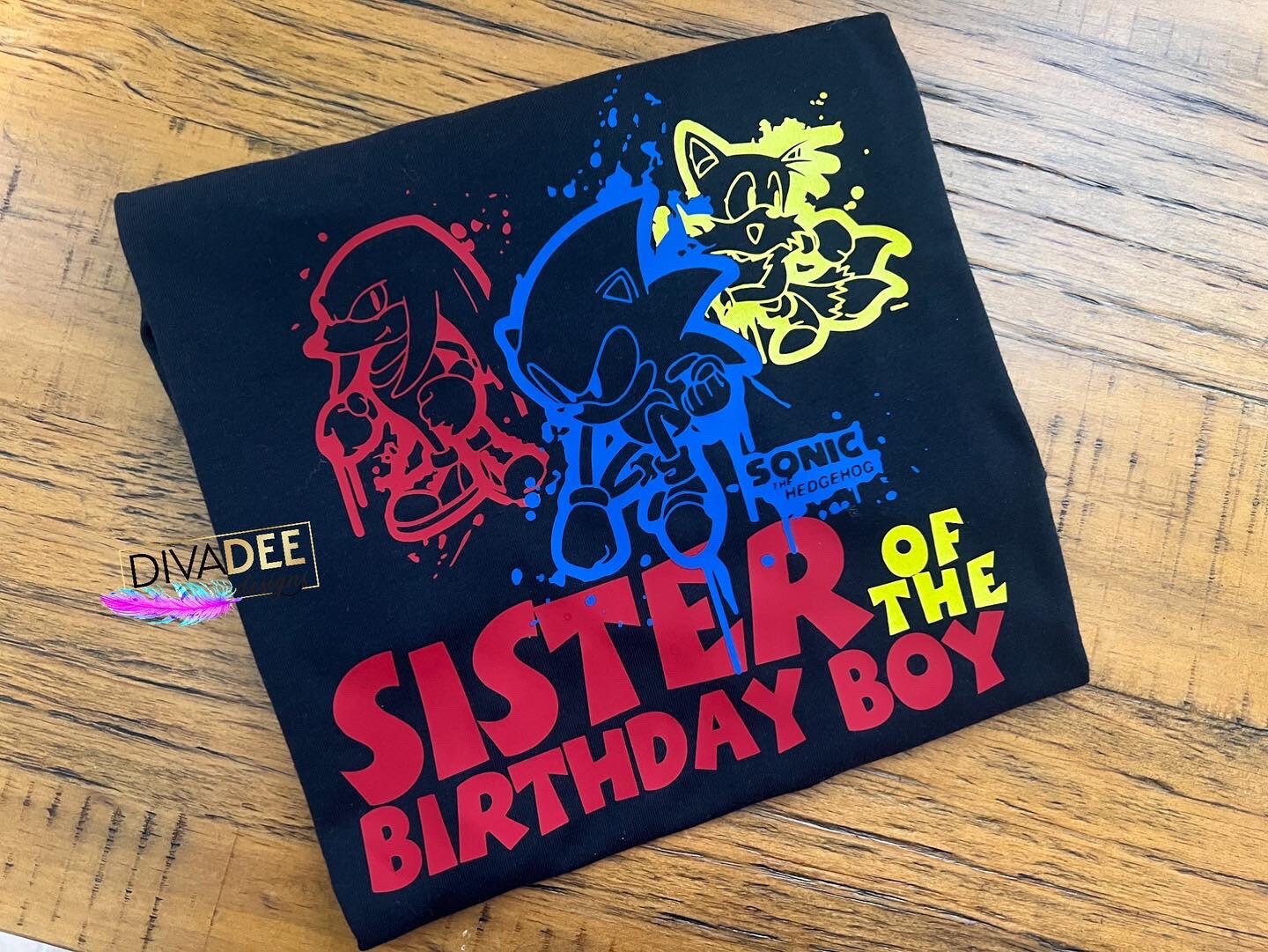 Family Sonic Inspired Birthday Shirts - Etsy