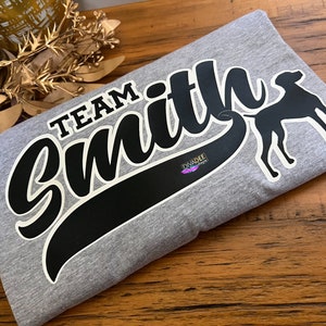 Family Team Shirts (choose Your Own Mascot!) - Etsy