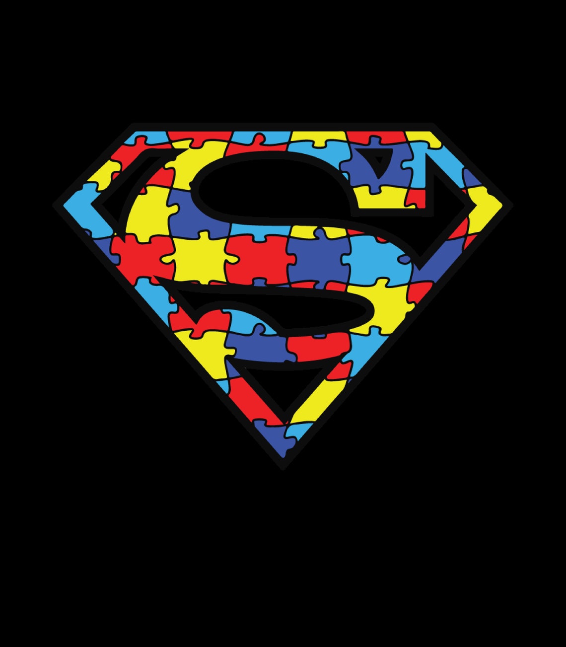 Autism Superhero PNG, Vintage Autism Png, Western Png, Autism Awareness ...