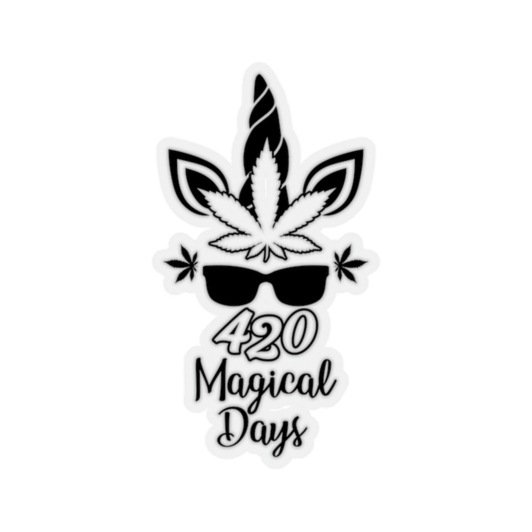 420 Magical Days Stickers, Gifts for Stoners, Reggae Sticker, Cannabis ...