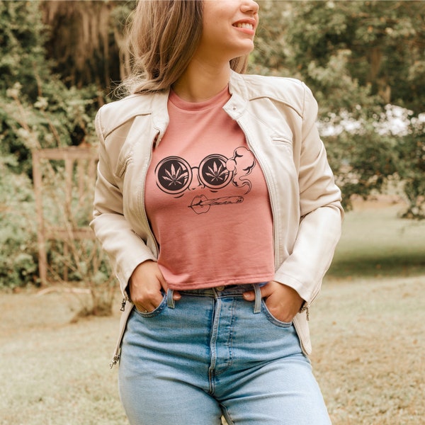 Weed Crop Top - Etsy