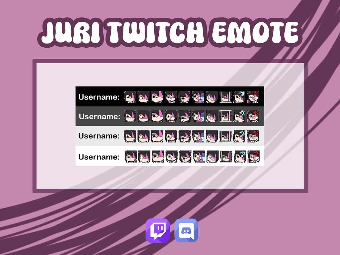 SF6 Juri Emotes Bundle for Twitch and Discord - Etsy