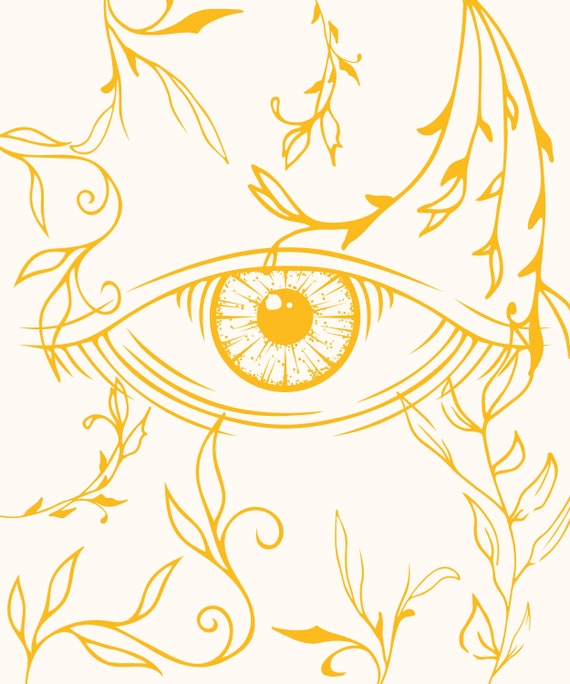 Printable Golden Eye Digital Download Wall Art Golden Eye and | Etsy