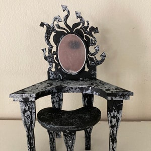 Miniature 1:12th Scale Spooky Vanity for Your Haunted House/shadow Box ...