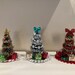 Miniature 1:12th Scale 4 Inch Christmas Trees With Skirt/presents for ...