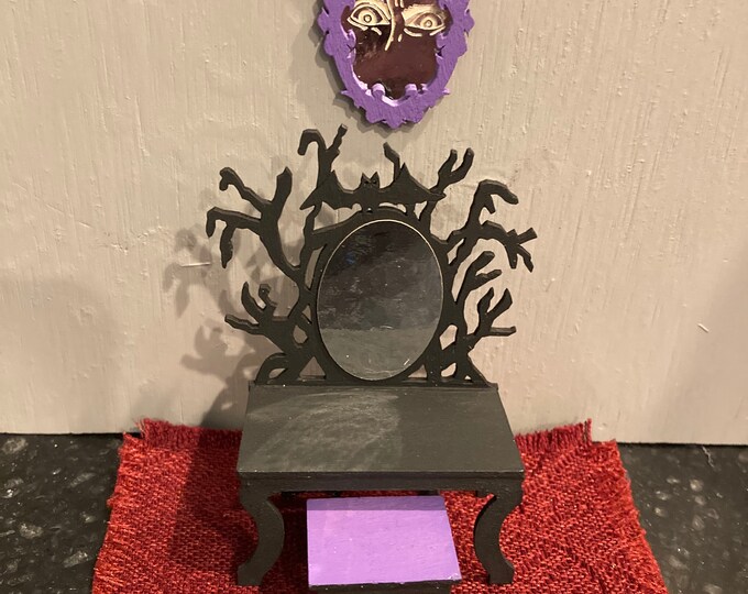 1:24 Scale of Spooky Vanity Table for Your Dollhouse/diorama - Etsy
