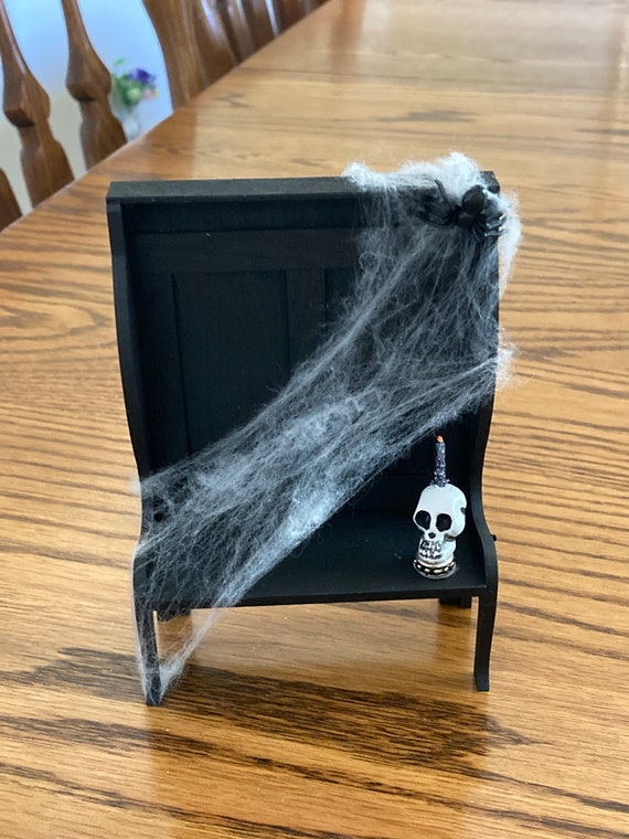 Miniature 1:12th Haunted Deacon Bench for Your Haunted - Etsy