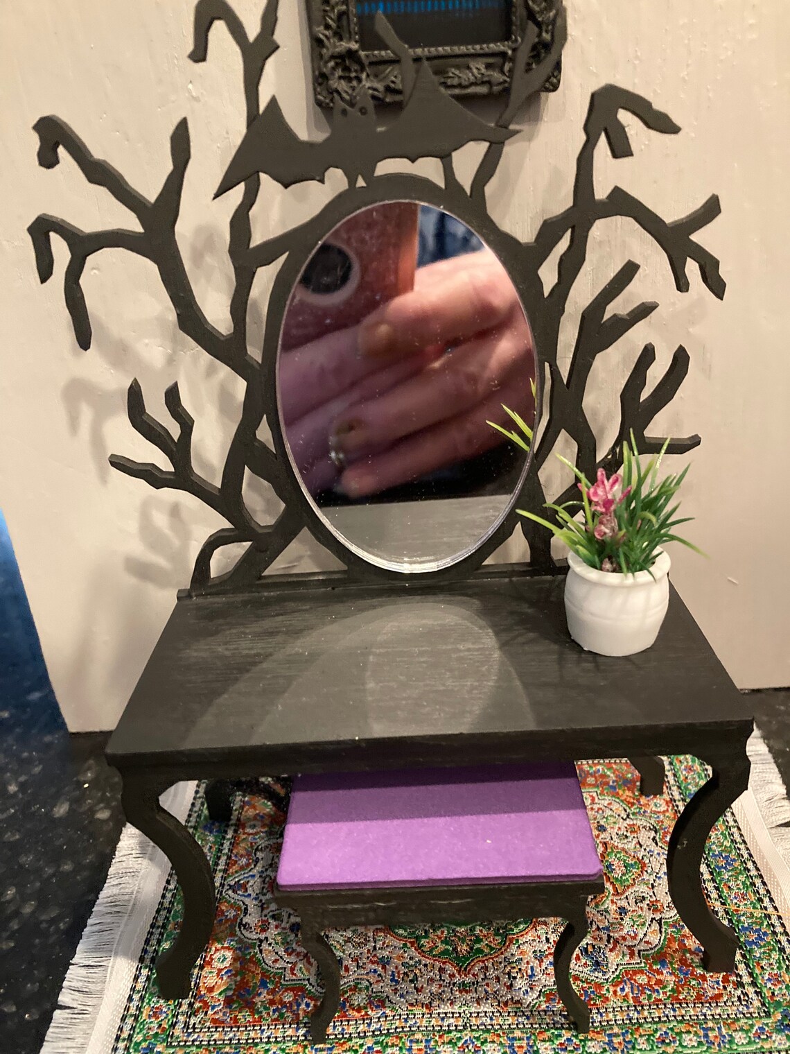 1:12 Spooky Vanity for Your Haunted/witches House/diorama. - Etsy