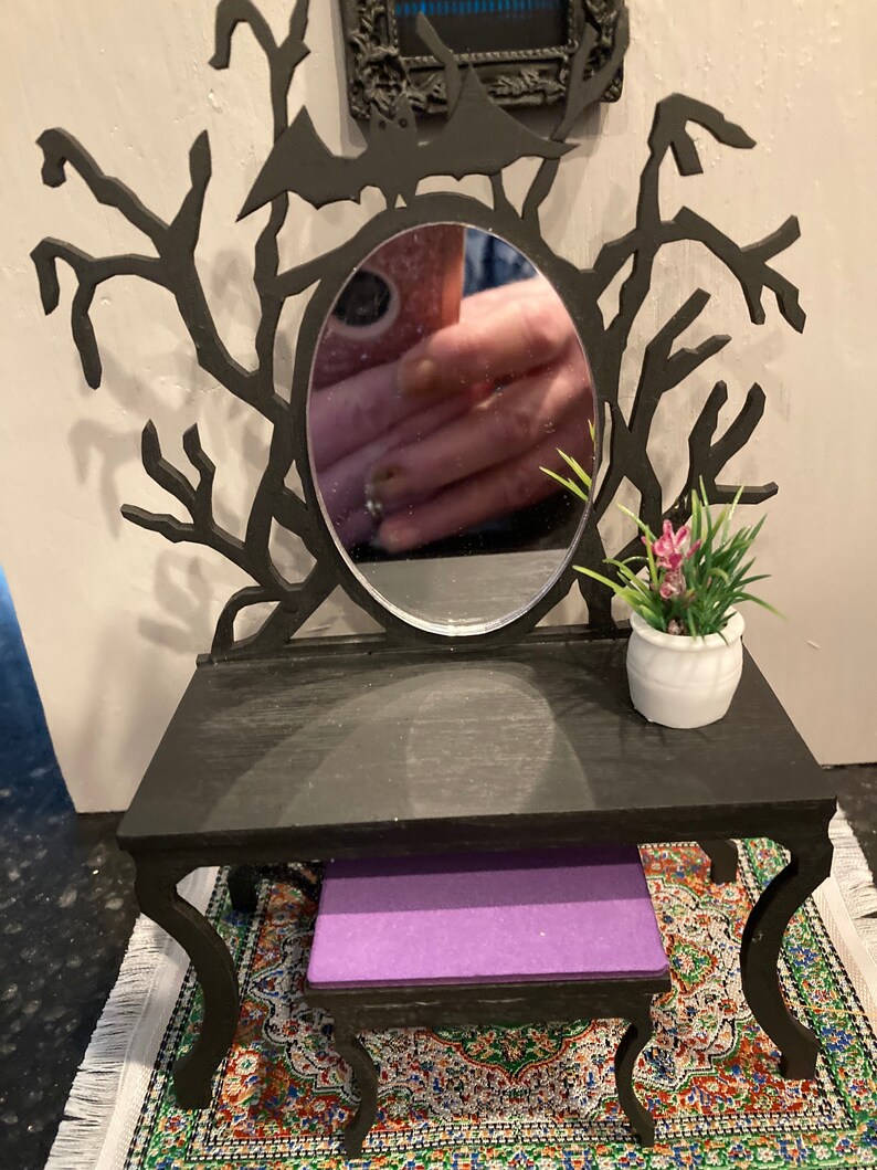 1:12 Spooky Vanity for Your Haunted/witches House/diorama. - Etsy
