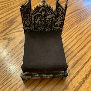 Unique Miniature 1/24th Scale Gothic, Spooky Bed or Table for Your ...