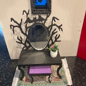 1:12 Spooky Vanity for Your Haunted/witches House/diorama. - Etsy
