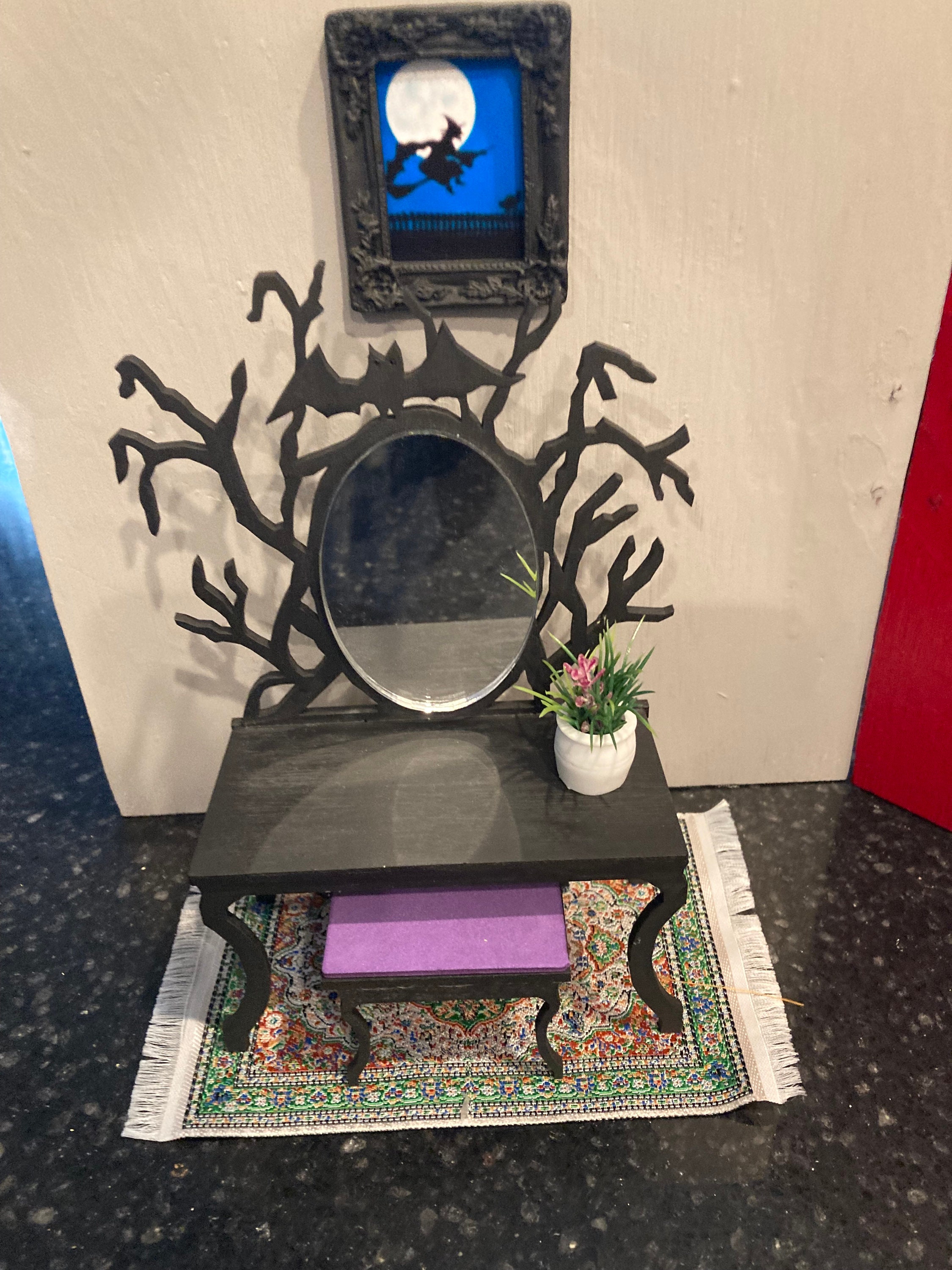 1:12 Spooky Vanity for Your Haunted/witches House/diorama. - Etsy