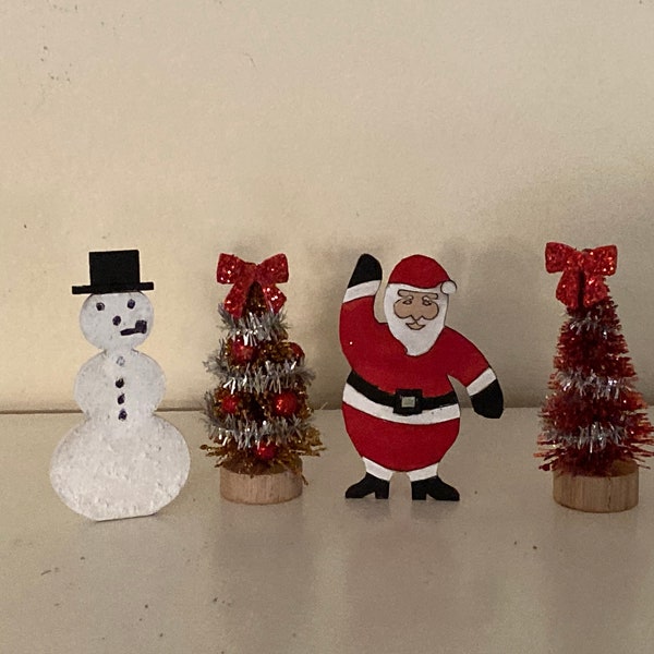 Miniature Snowman - Etsy