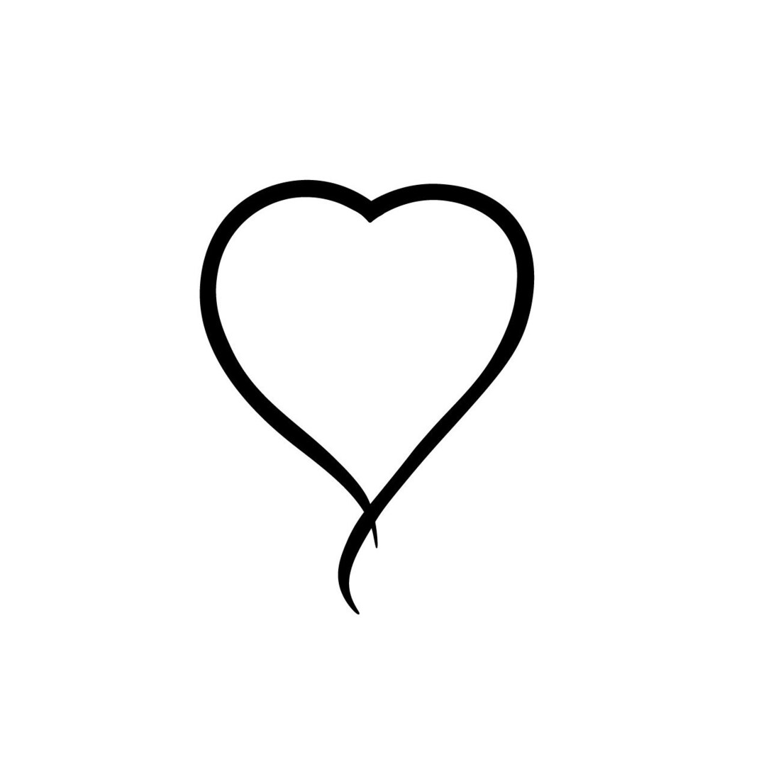 Heart (closed) SVG, JPEG, PNG Instant Digital Download - Etsy