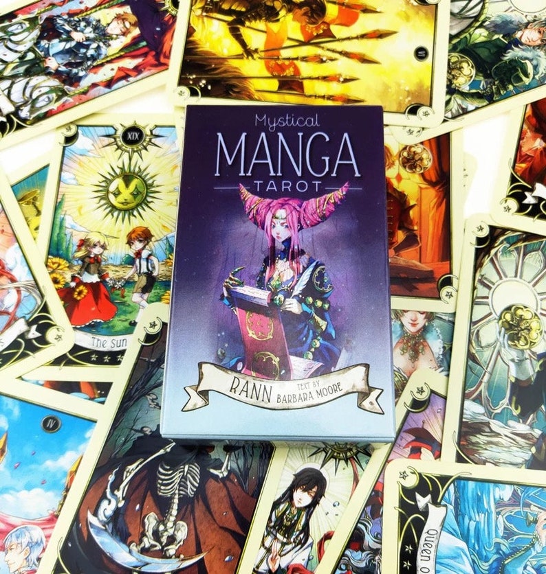 Manga Tarot Cards - Etsy
