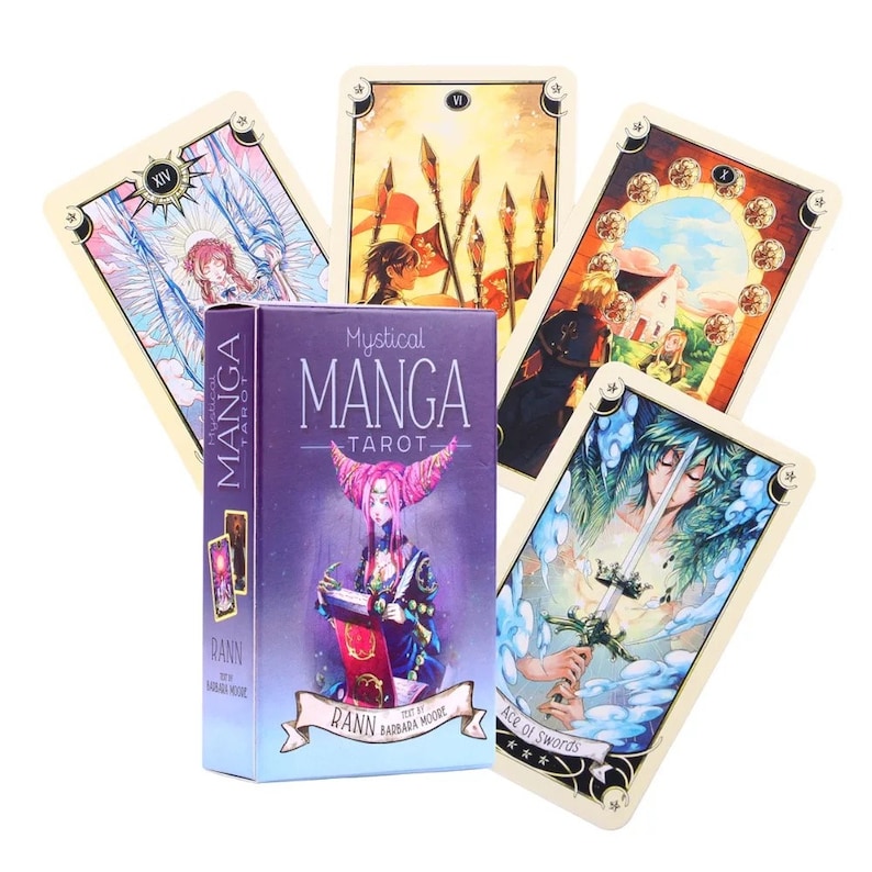 Manga Tarot Cards - Etsy