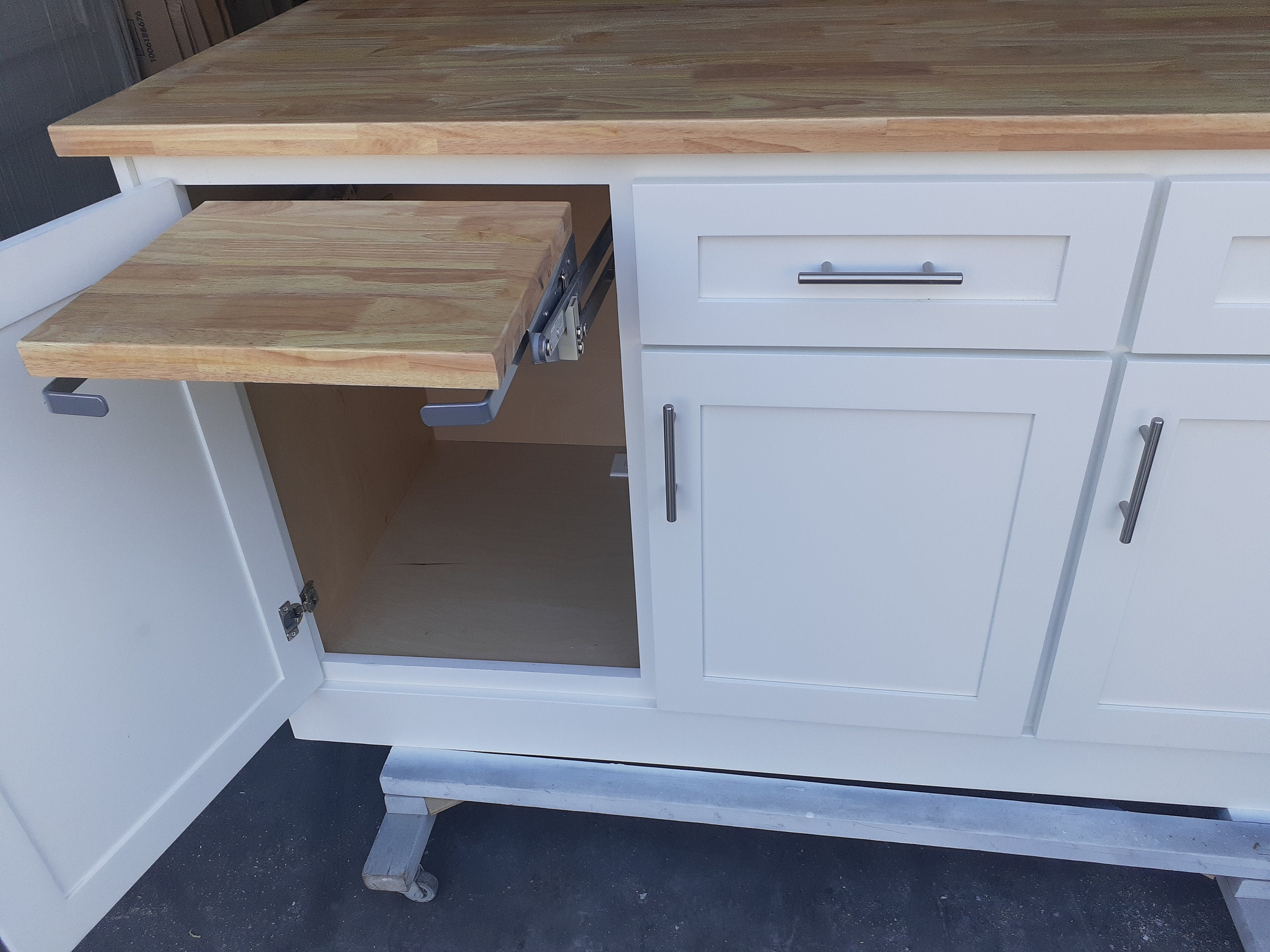 5ft Kitchen Island W/mixer Lift-top - Etsy