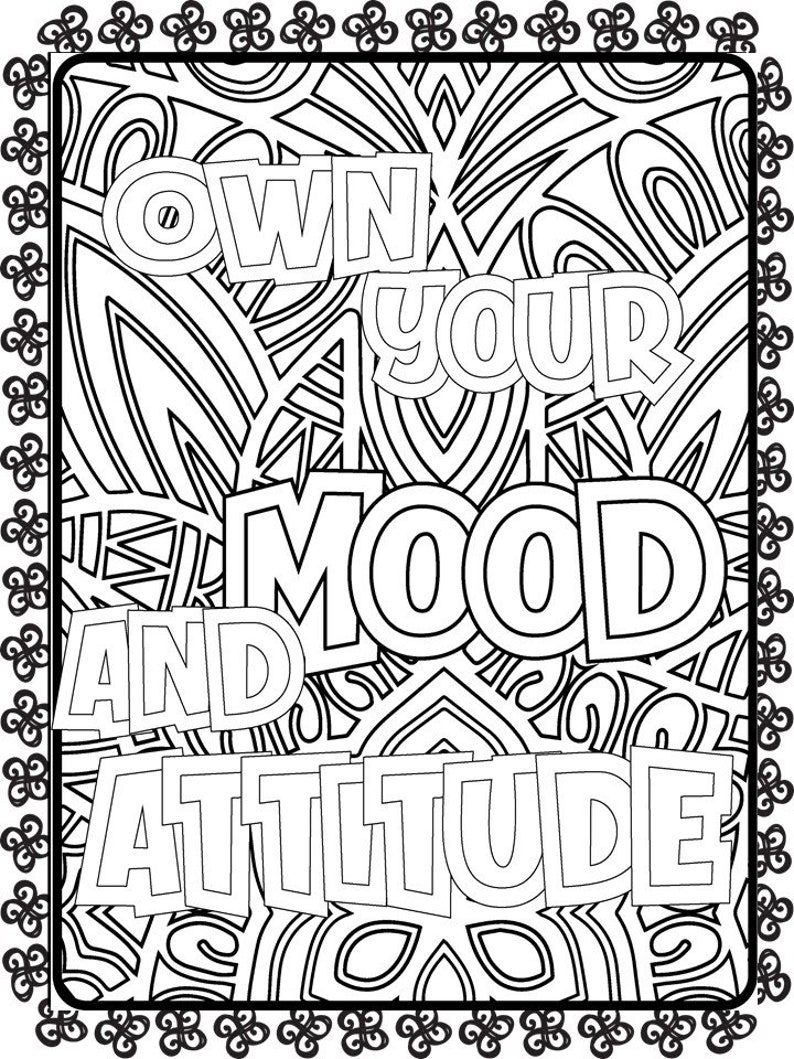 Growth Mindset Coloring Pages - Etsy