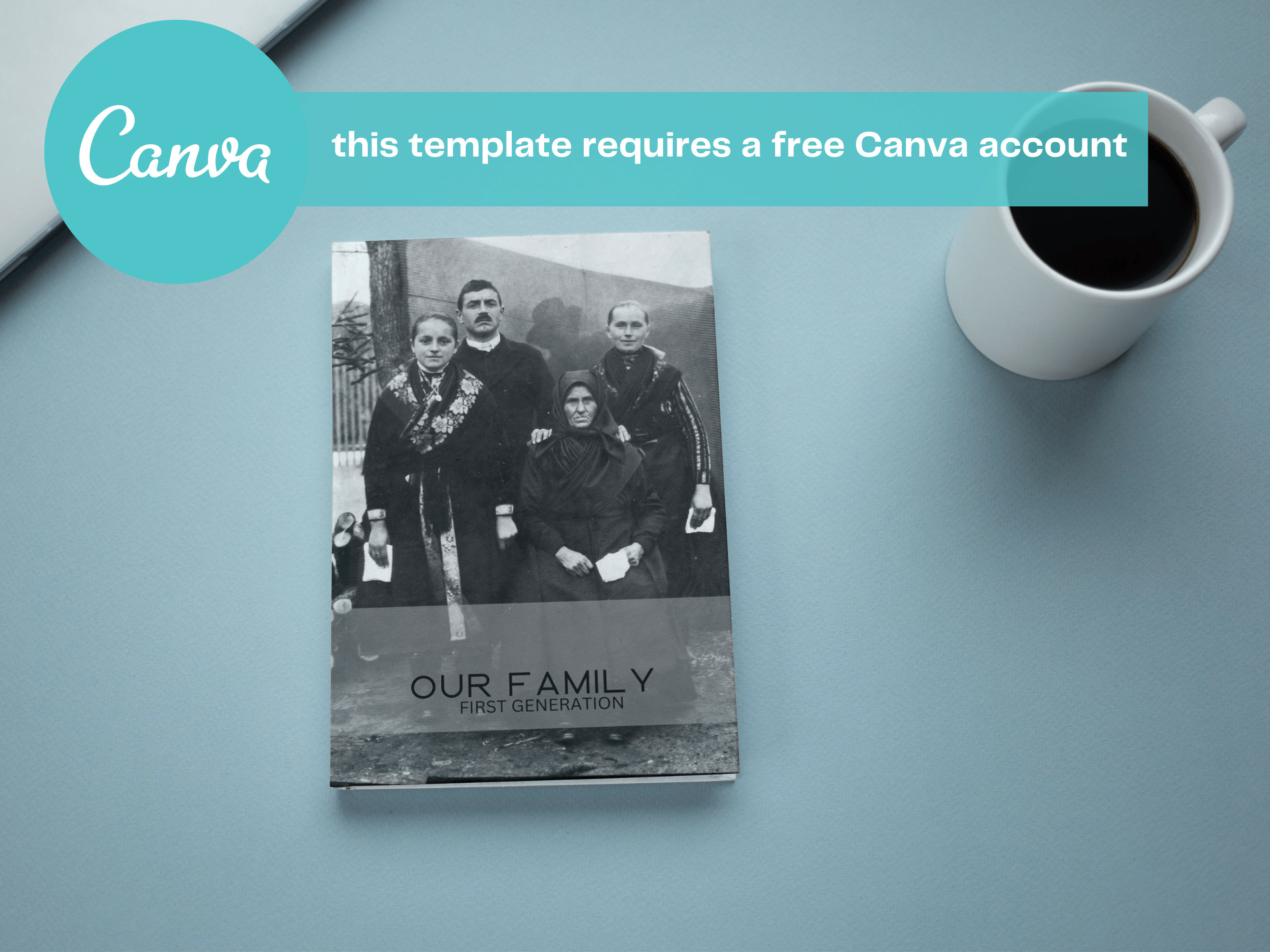 Create Your Unique Family History - Book Template for Ancestry ...