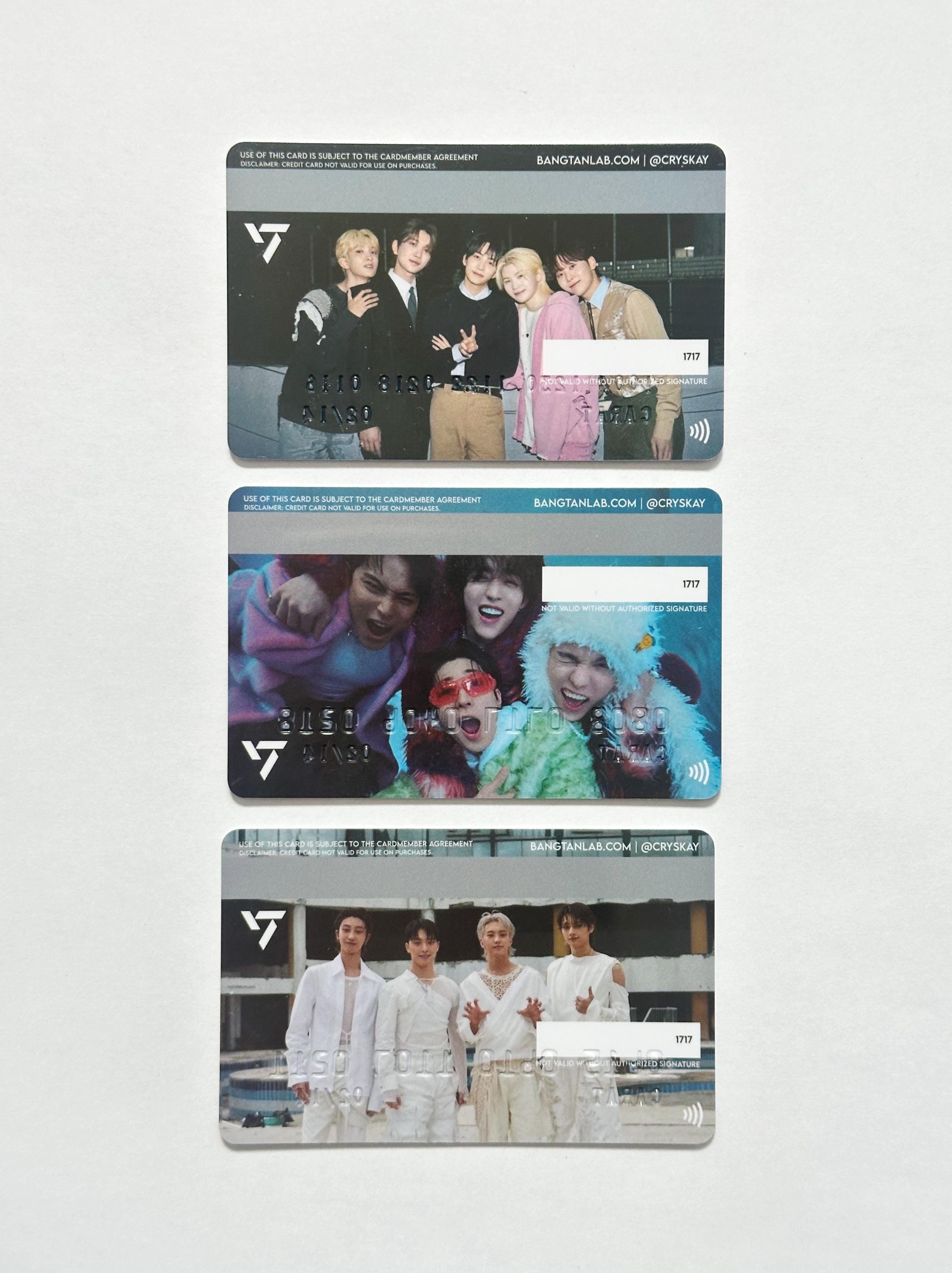 SEVENTEEN CARAT CARD Svt Faux Credit Card Photocard - Etsy