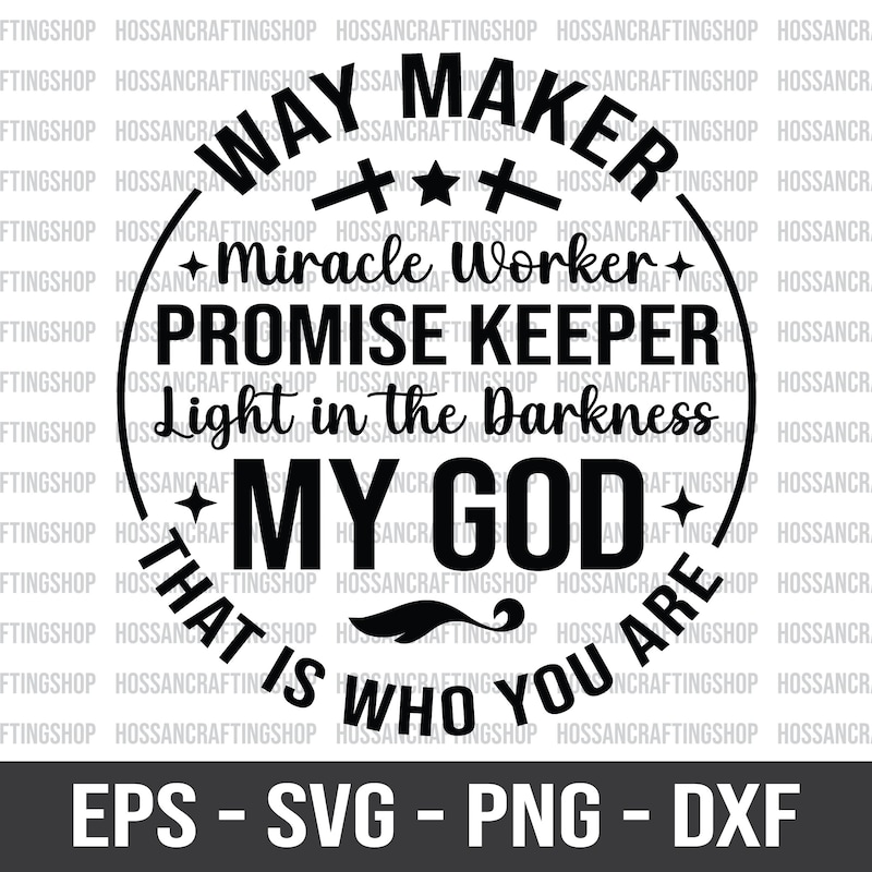 Way Maker Svg - Etsy