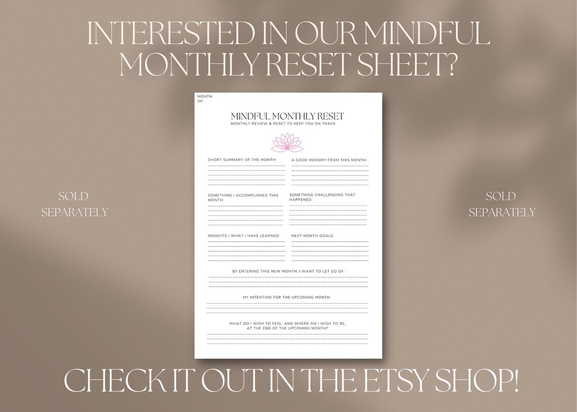 Mid Month Check in Journal Prompts Printable Sheet Journaling - Etsy