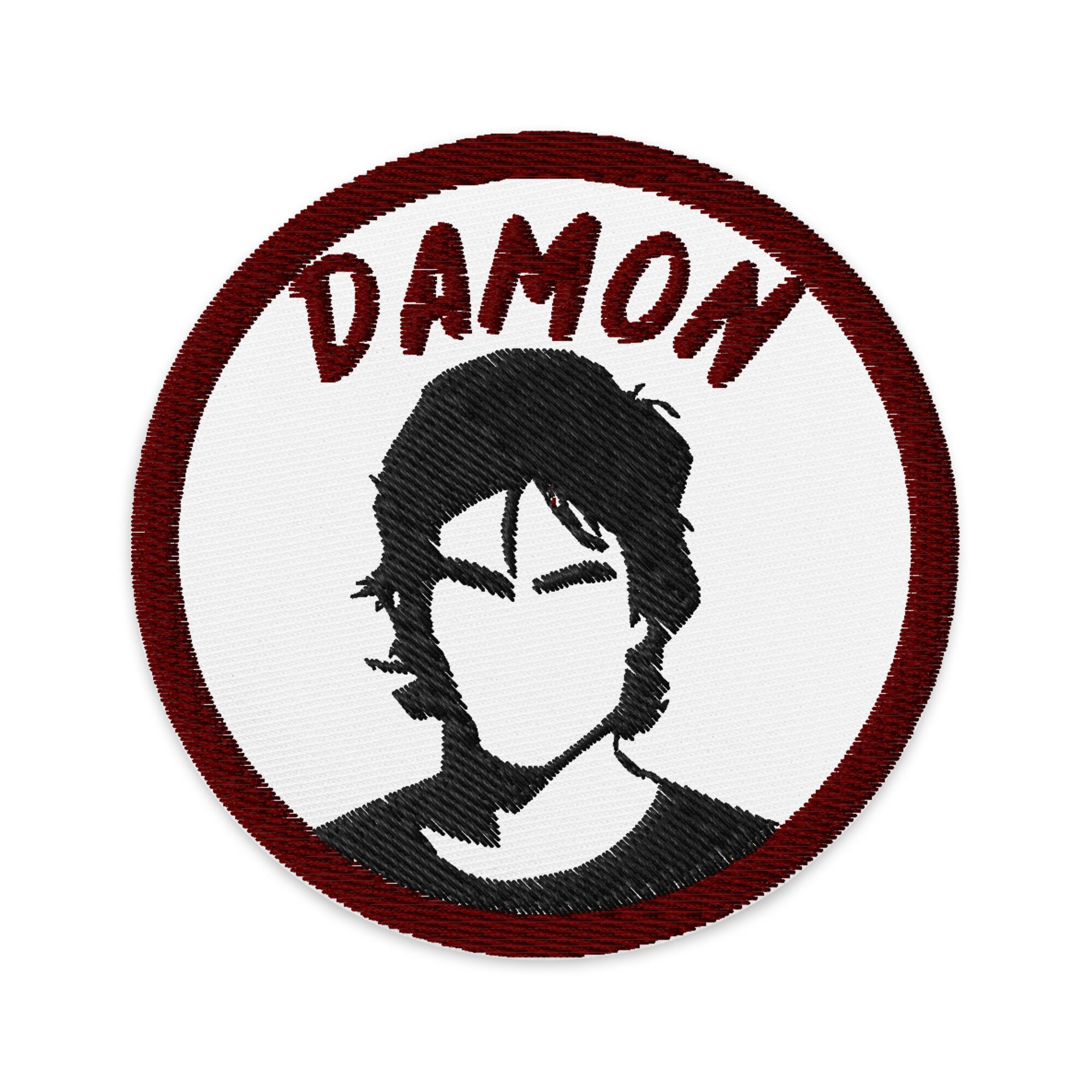 The Vampire Diaries Custom Iron on Patch Damon Embroidered - Etsy
