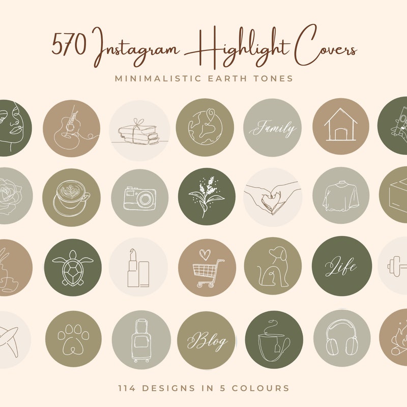 Ig Highlight Covers - Etsy