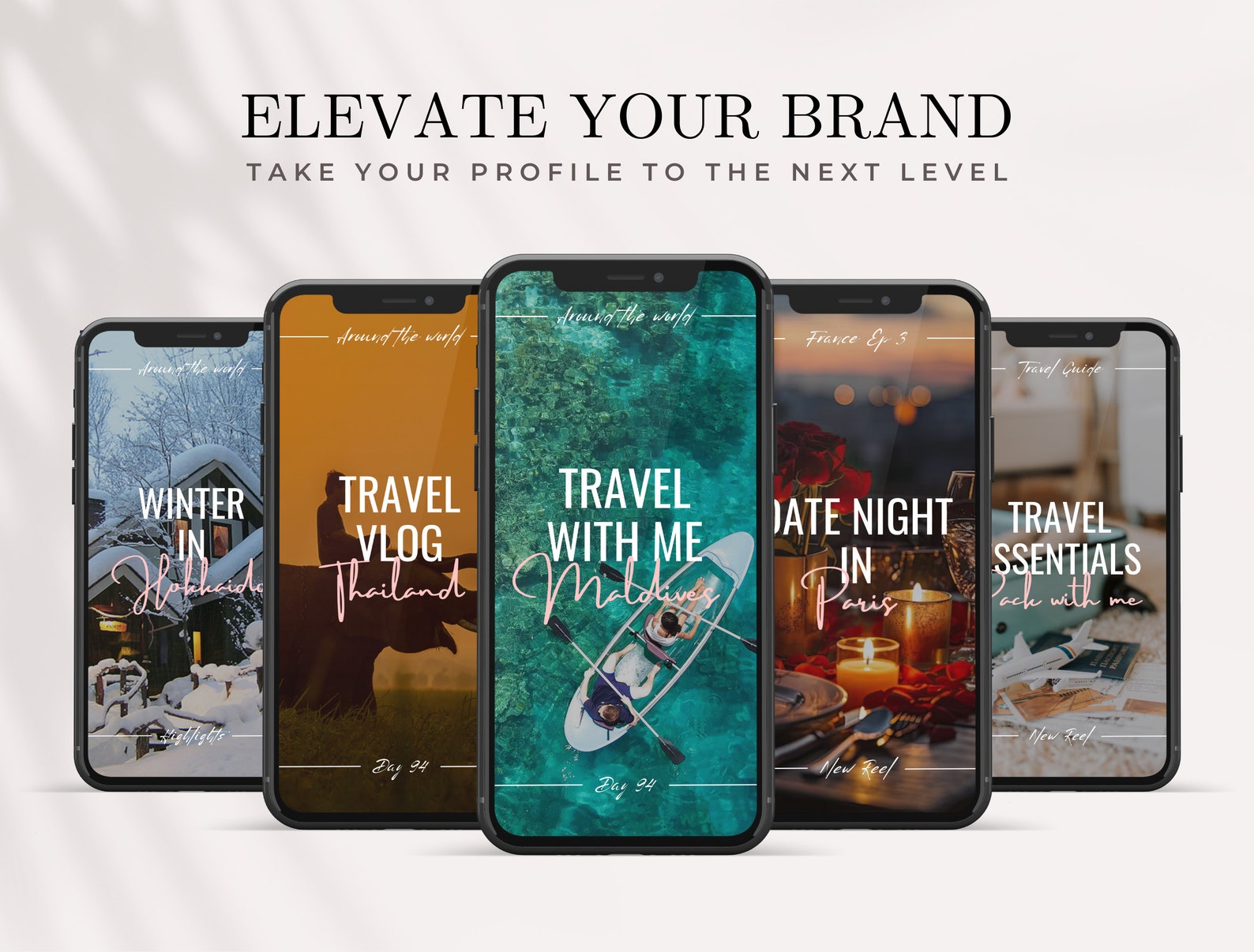 UGC Instagram Reel Templates for Travel Content Creator & Influencers ...