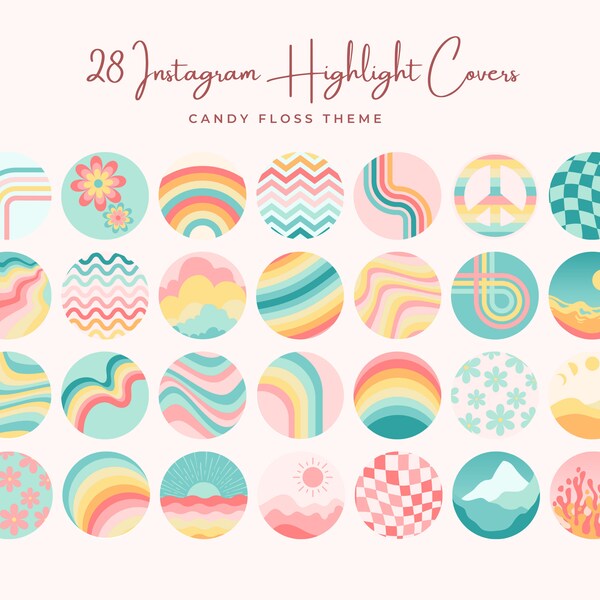 Cute Instagram Icons - Etsy