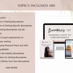 Setting Boundaries Done for You PLR for Boundary Coach, Healthy Boundaries, Boundaries Journal ...