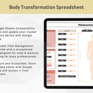 Weight Loss Tracker Spreadsheet for Google Sheets, Weight Loss Planner ...