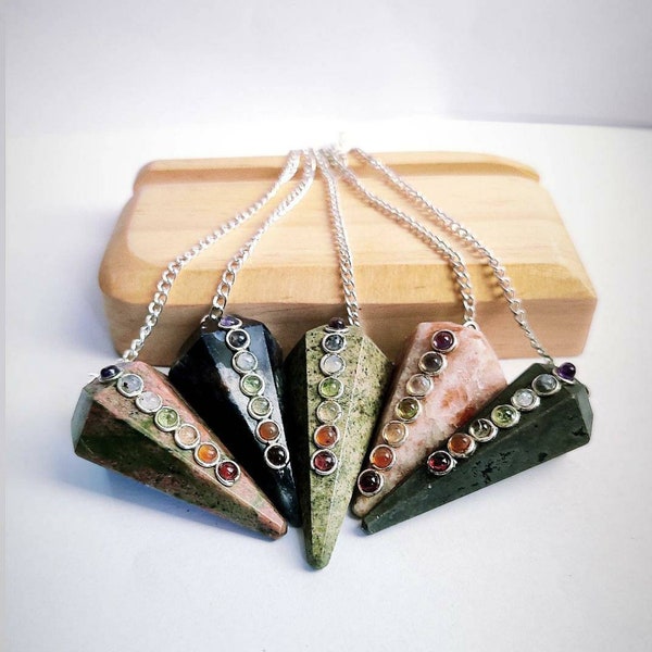 Gemstone Pendulum - Etsy