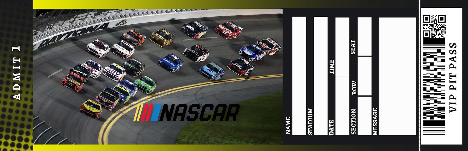 Printable NASCAR CAR Racing Surprise Trip Tickets. Surprise - Etsy