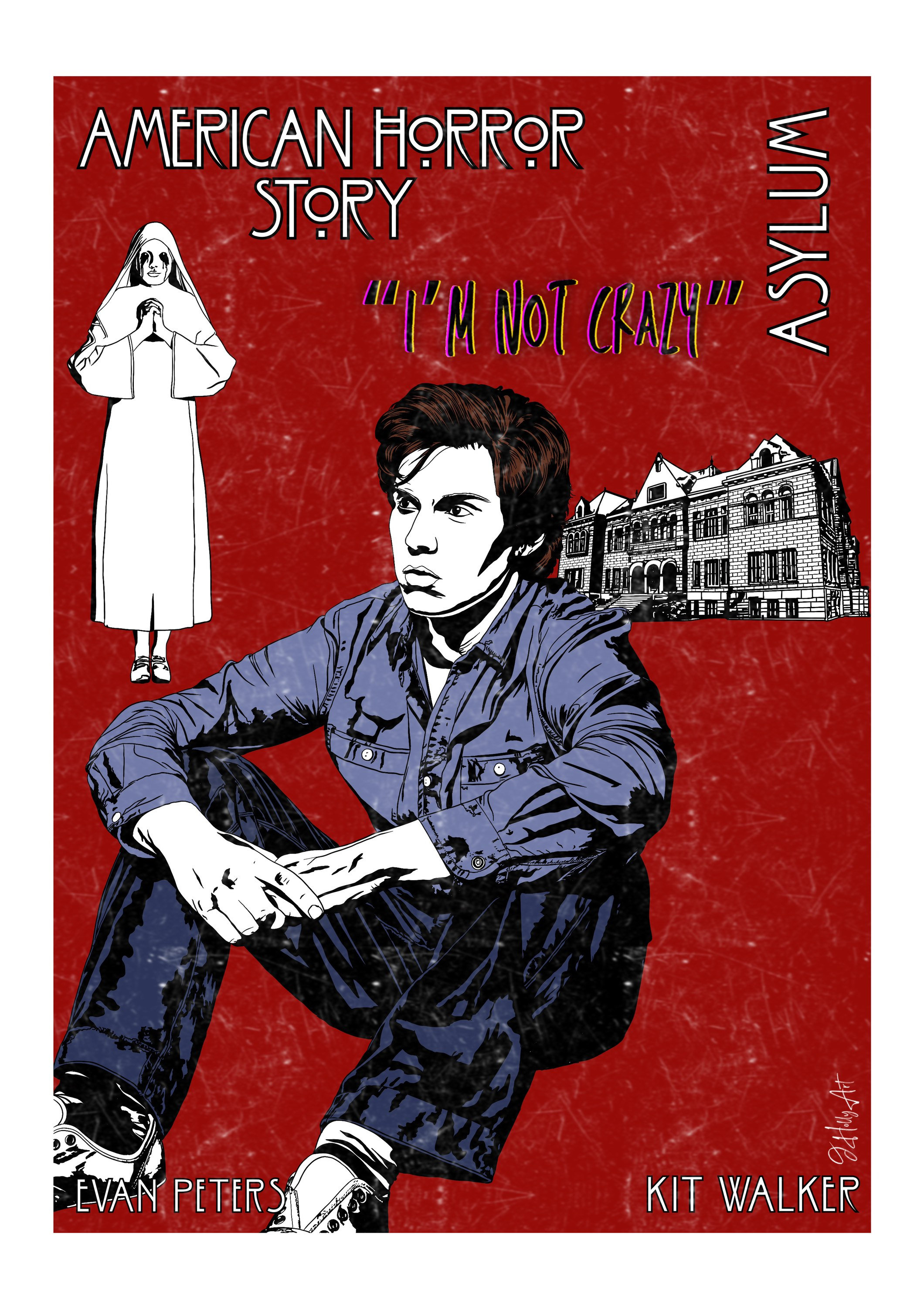 American Horror Story Asylum Kit Walker