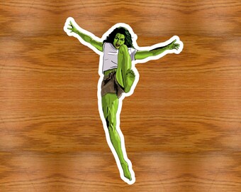 She Hulk Sticker - Etsy