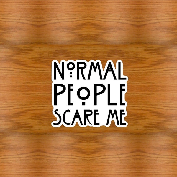 Normal People Scare - Etsy