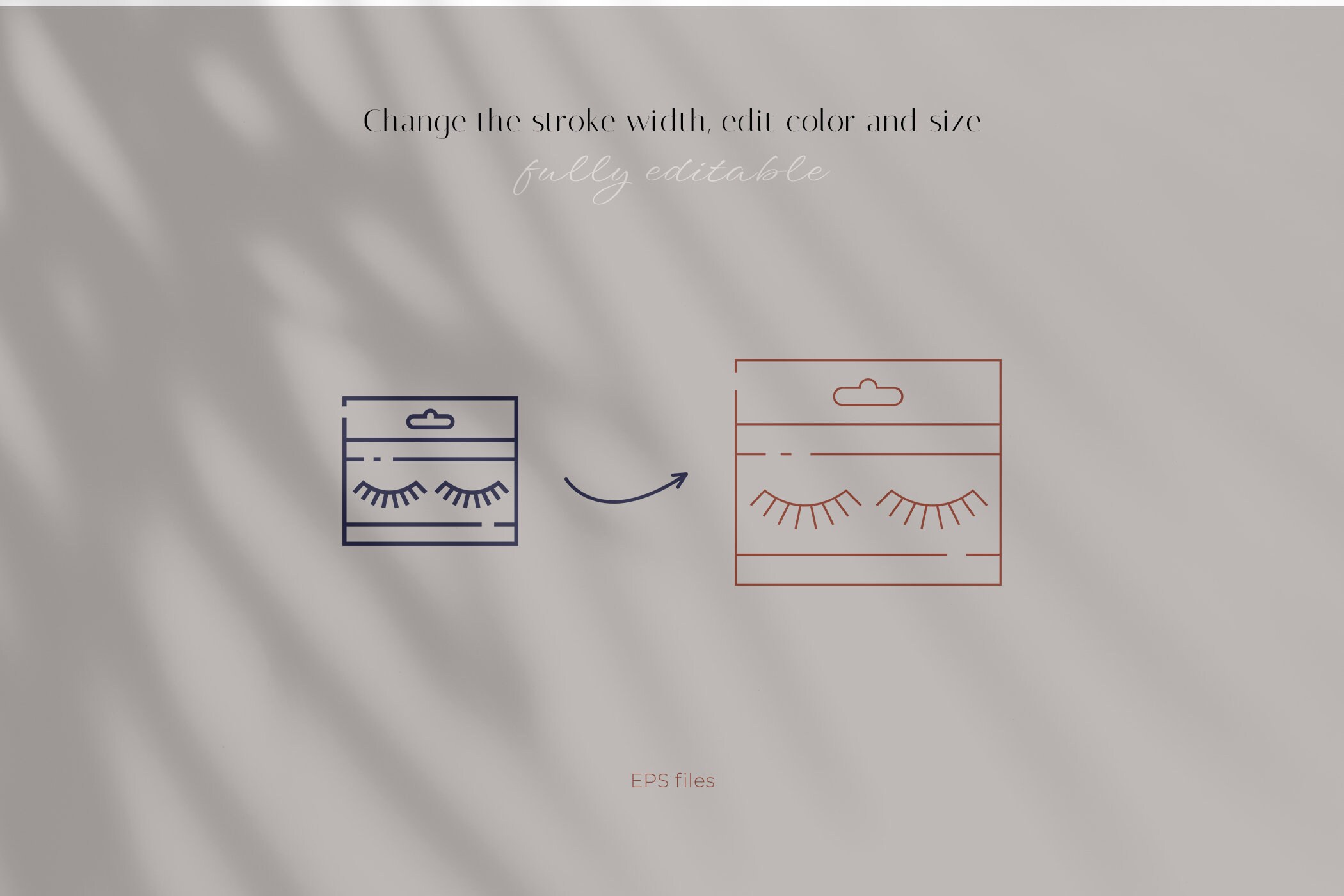 Line Icons Makeup in Vector and PNG. - Etsy